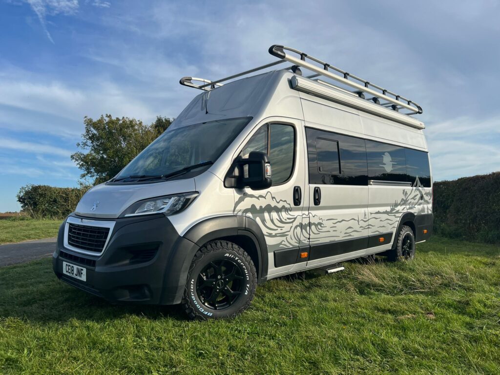 Peug Boxer L4 H3 Bespoke off Grid Campervan | Quirky Campers