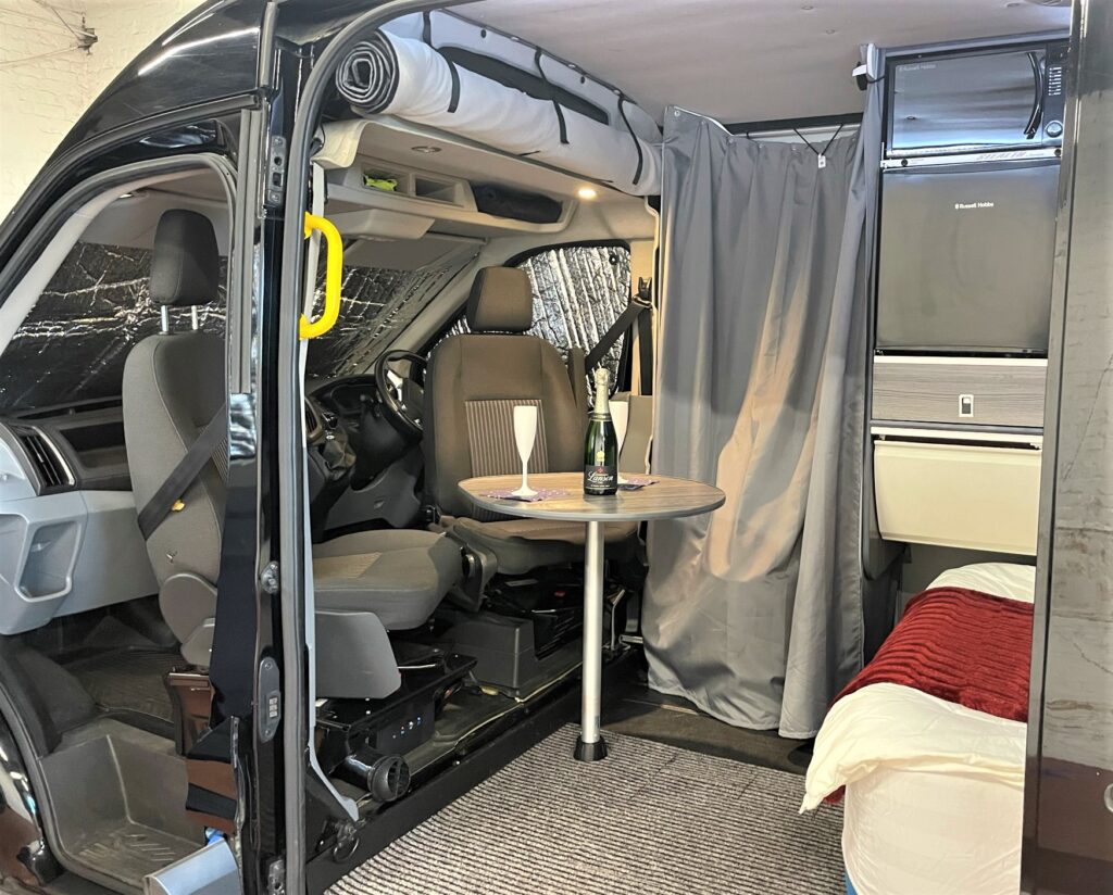Multi use a stealth Transit . Amazing Space - unique. | Quirky Campers