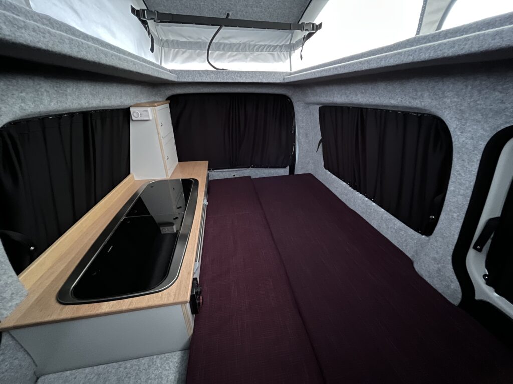 VW Caddy Maxi conversion by Love Campers | Quirky Campers