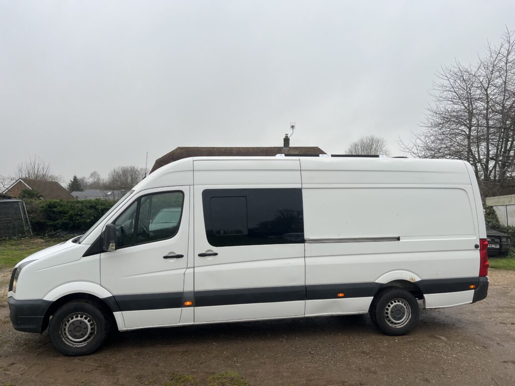 High top LWB Crafter project - updated | Quirky Campers