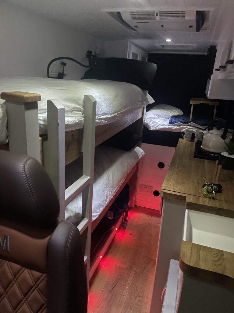 Fully off Grid Mercedes Sprinter 4 Berth | Quirky Campers