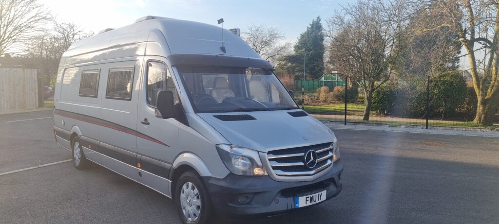 Mercedes Sprinter Murphy Unique XLWB - Extra High Roof - 2 Berth Fixed ...