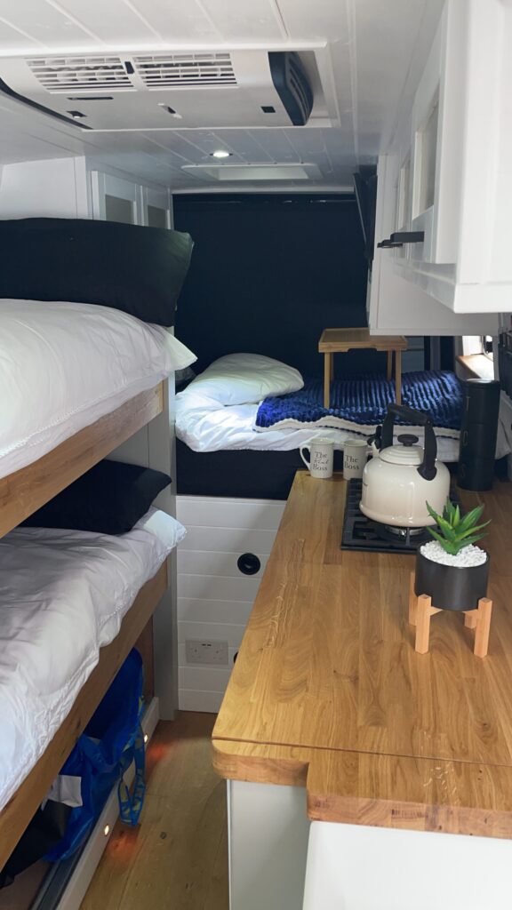 Fully off Grid Mercedes Sprinter 4 Berth | Quirky Campers