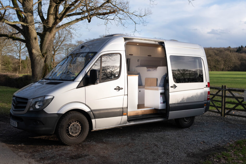 2016 Sprinter MWB Mountain bike adventure van | Quirky Campers