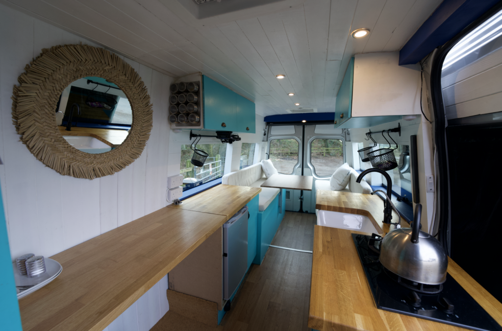 Mercedes Sprinter XLWB converted camper van | Quirky Campers