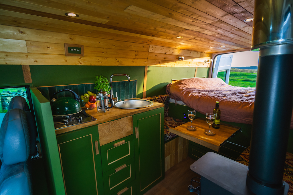 Tanzen (Unique Ford Transit Minibus Conversion) | Quirky Campers