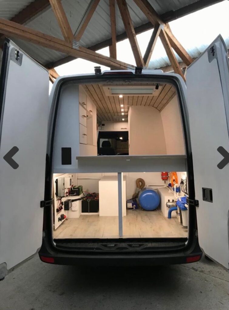 A fantastic very low mileage professionally converted long-wheel base ...