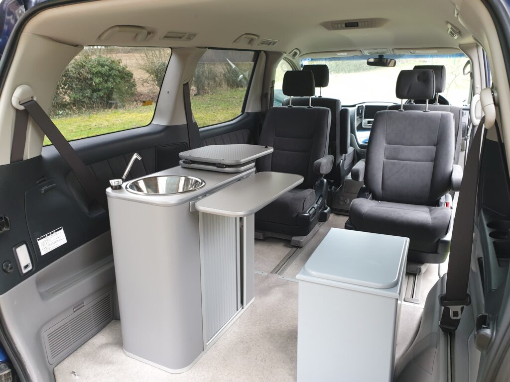 Versatile 4x4 Camper MPV (Multi Purpose Vehicle) with Sink and Compost ...