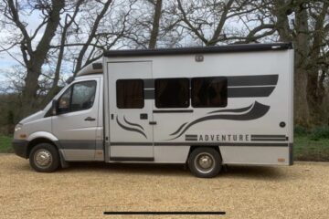 MERCEDES SPRINTER-CARBON KEVLAR-ex met riot van | Quirky Campers