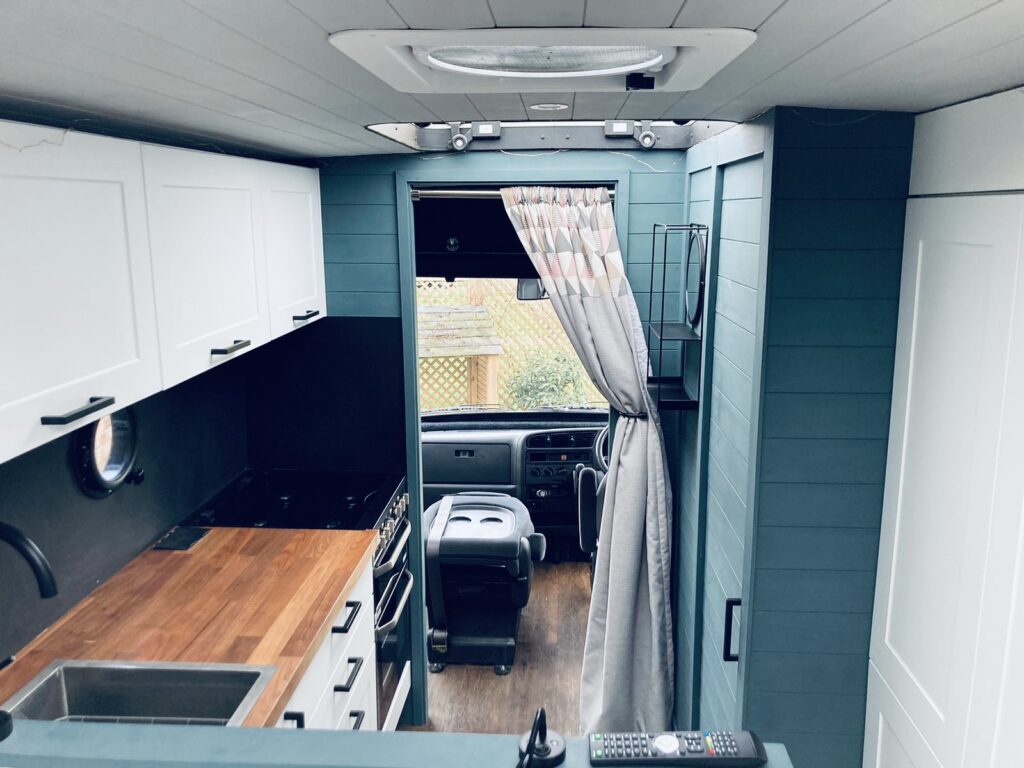 Beautiful ex-library bus, low mileage, a real home away from home ...