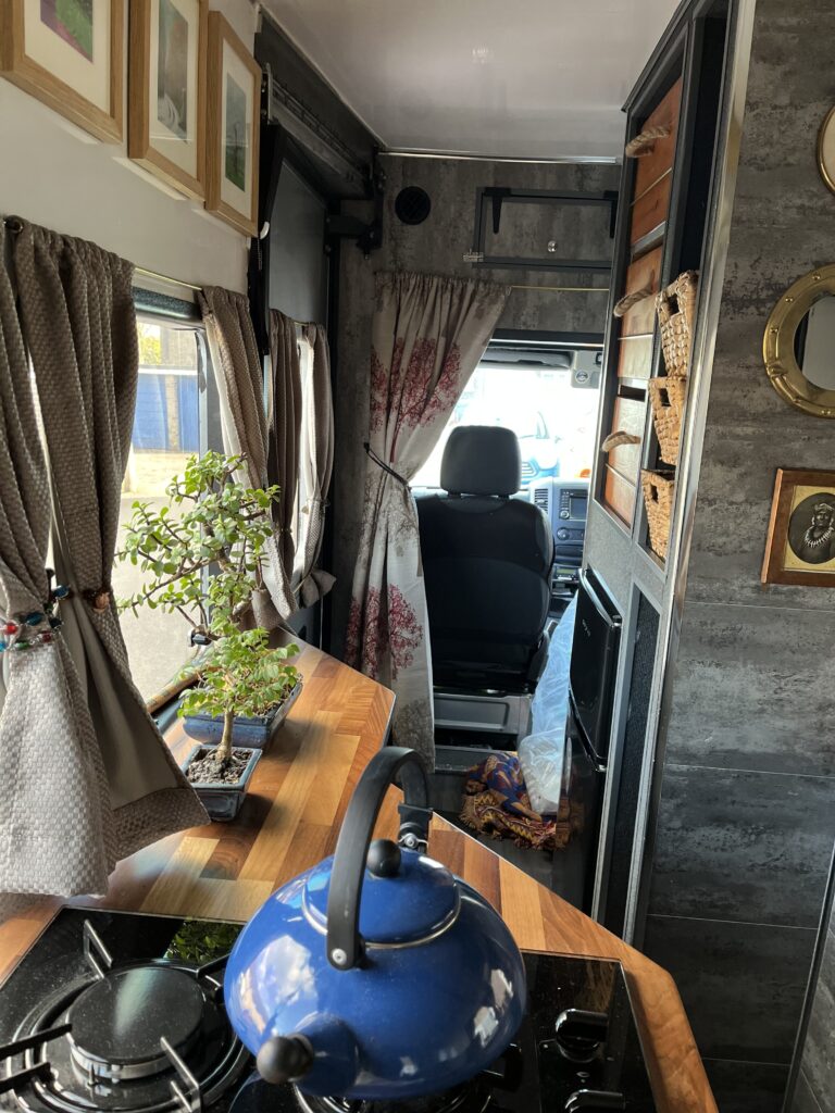 MERCEDES SPRINTER-CARBON KEVLAR-ex met riot van | Quirky Campers