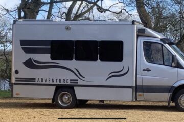 MERCEDES SPRINTER-CARBON KEVLAR-ex met riot van | Quirky Campers