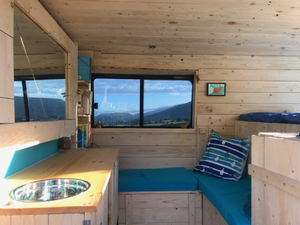 Billy Van - Stealthy White Vauxhall Movano Camper (+Swedish Sauna ...
