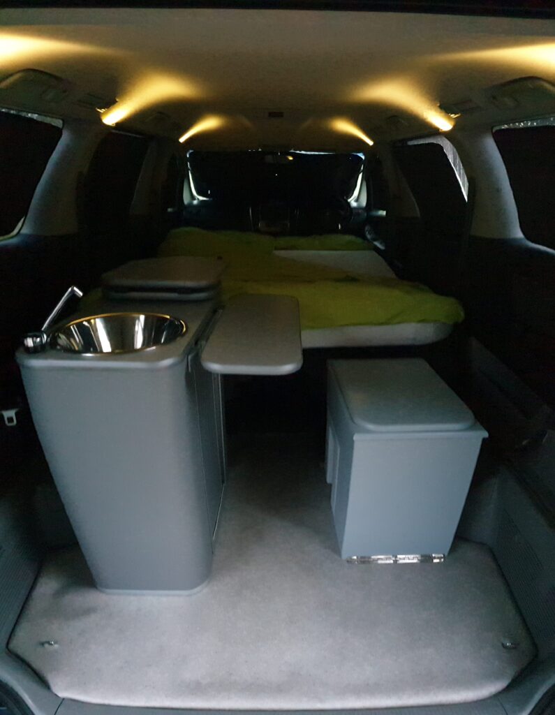 Versatile 4x4 Camper MPV (Multi Purpose Vehicle) with Sink and Compost ...