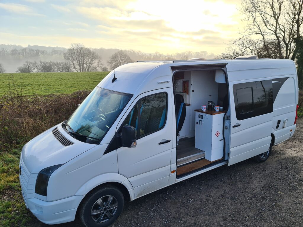 Jemima Beautiful Vw Crafter camper | Quirky Campers