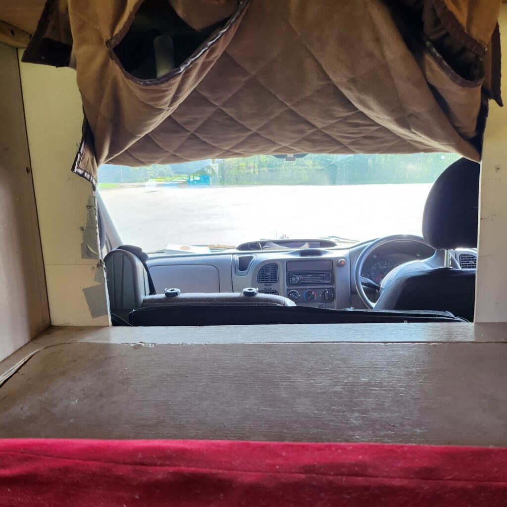 One off, wood lined totally liveable Luton conversion. Van life at its ...