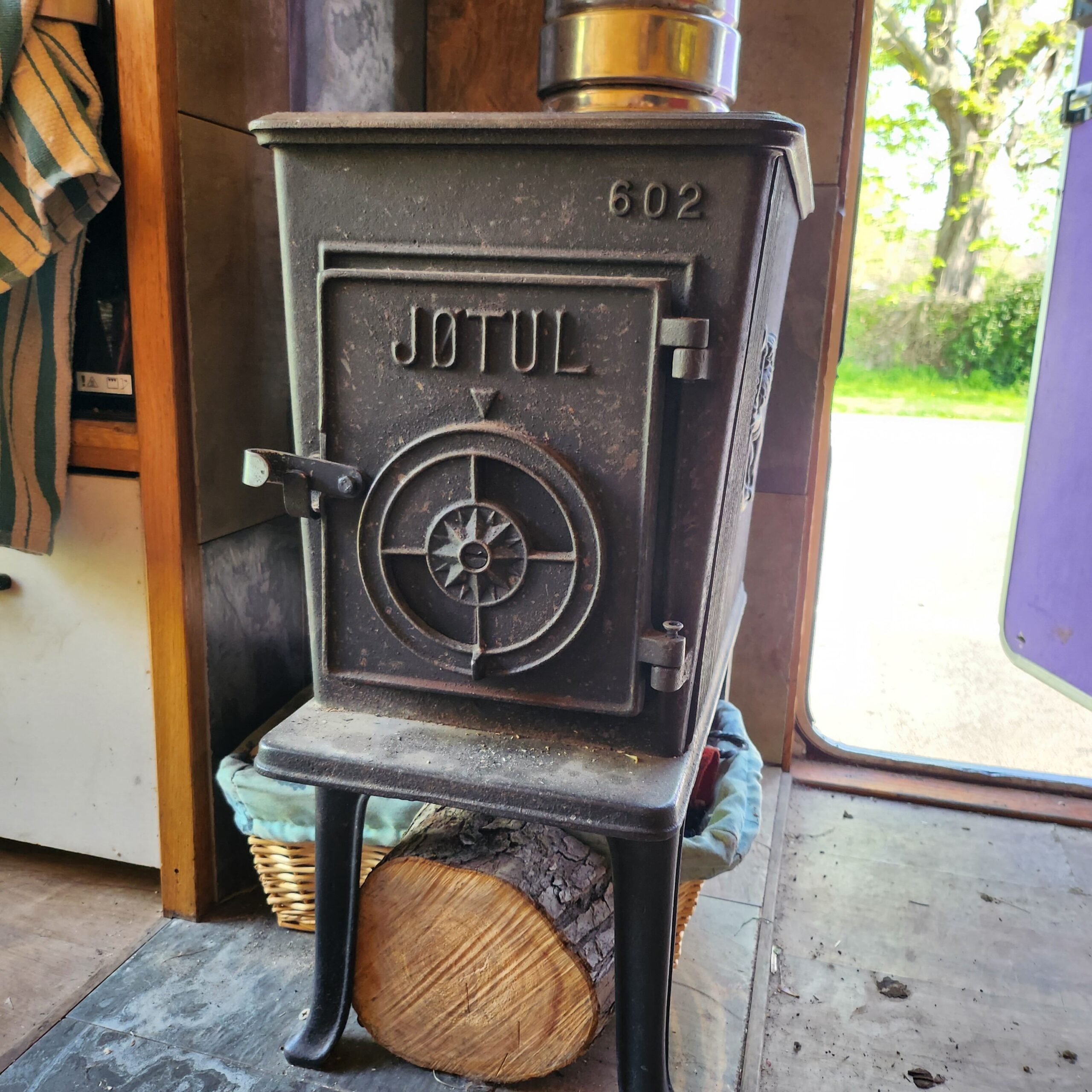 One off, wood lined totally liveable Luton conversion. Van life at its ...