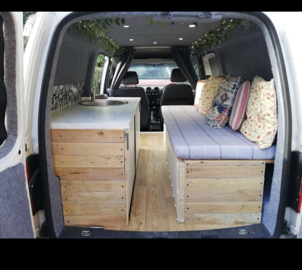 2014 Volkswagen caddy maxi camper conversion (90,000 miles) | Quirky ...