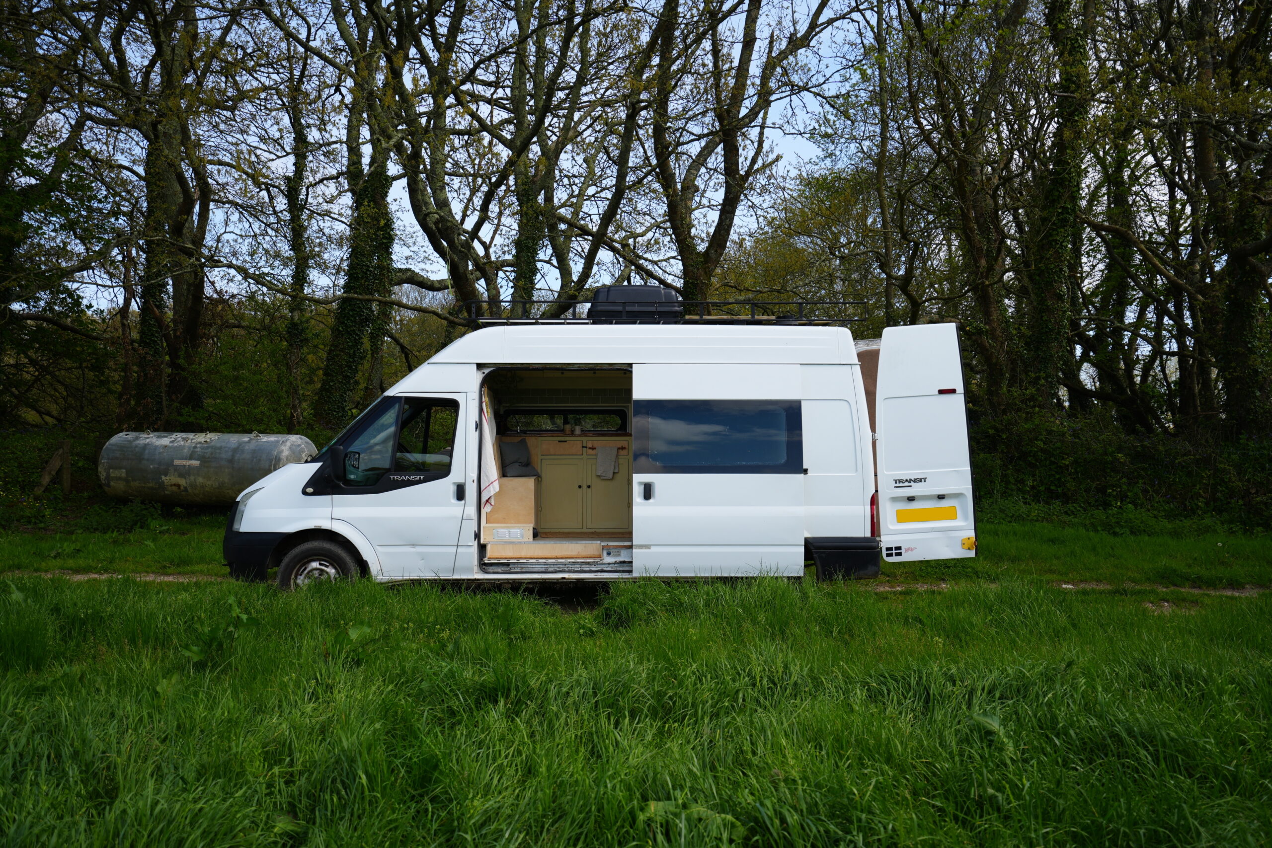 Off Grid, Modern High Top Ford Transit Campervan | Quirky Campers
