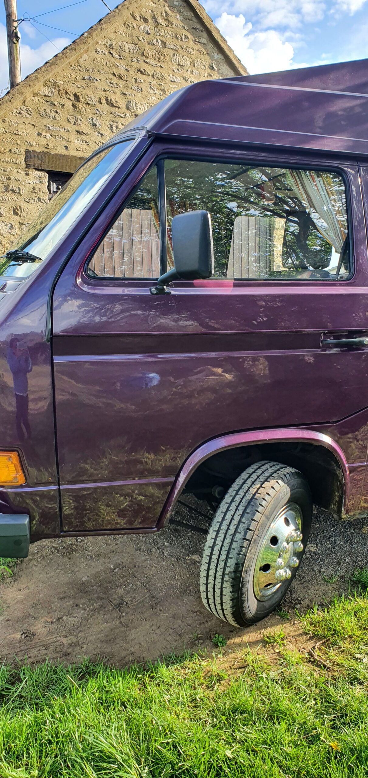Gloria aka Purple Rain is a unique VW High Top T25 Transporter 1990 ...