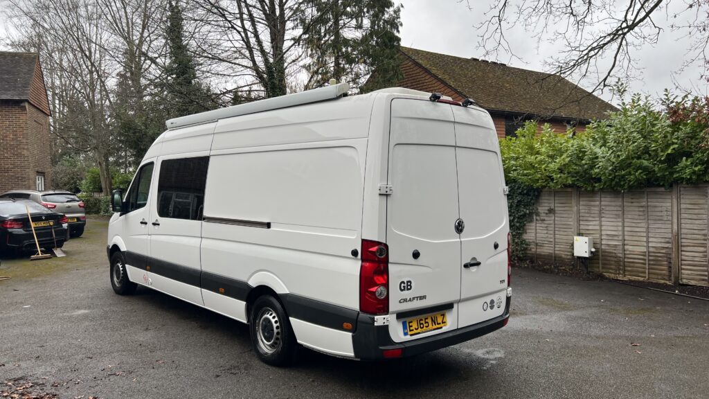 A fantastic very low mileage professionally converted long-wheel base ...