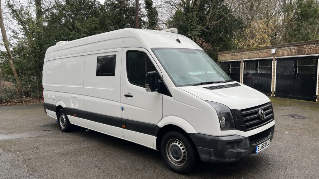 A fantastic very low mileage professionally converted long-wheel base ...