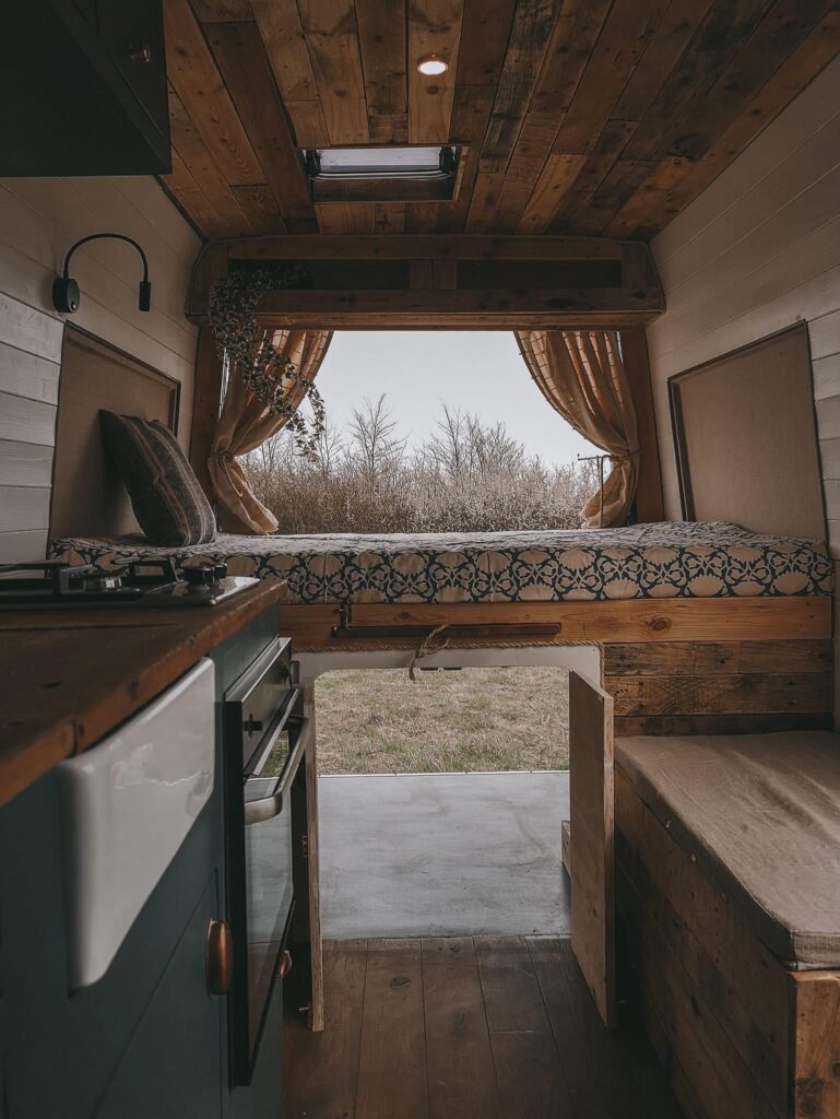 Lovingly hand crafted off grid shepherds hut Sprinter | Quirky Campers