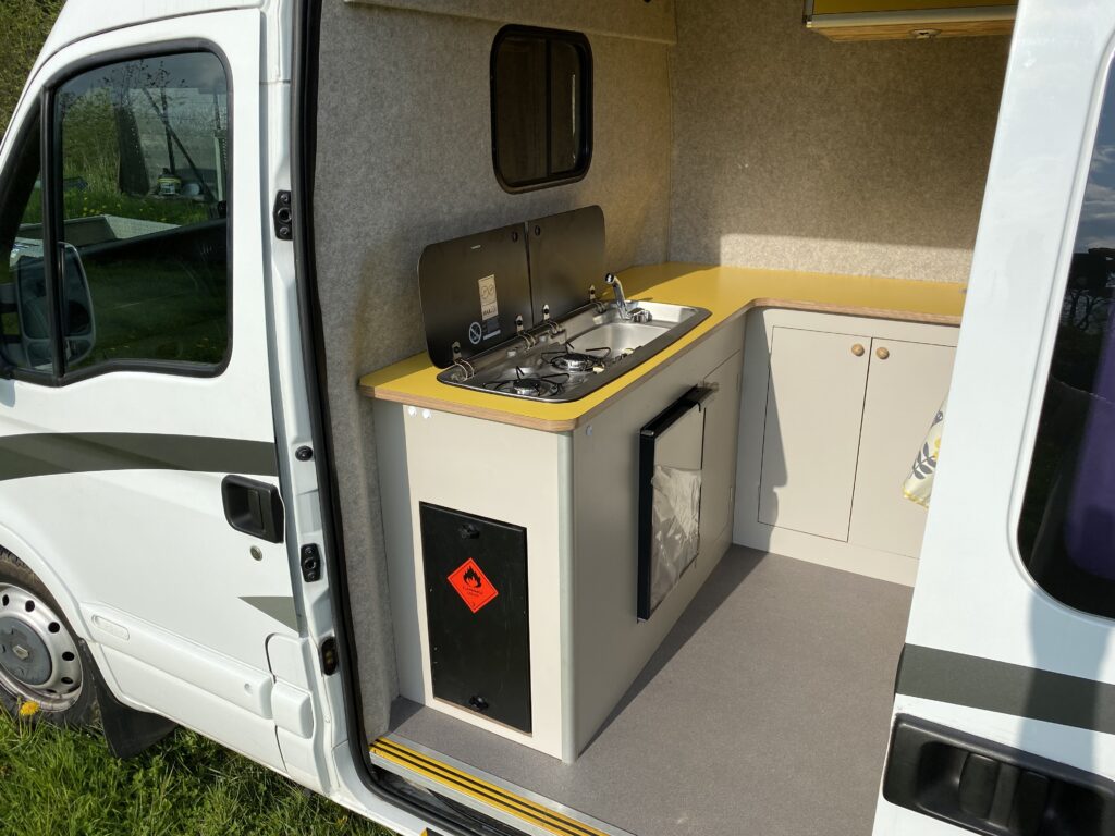 Low milage, freshly converted camper with fold up double bed | Quirky ...