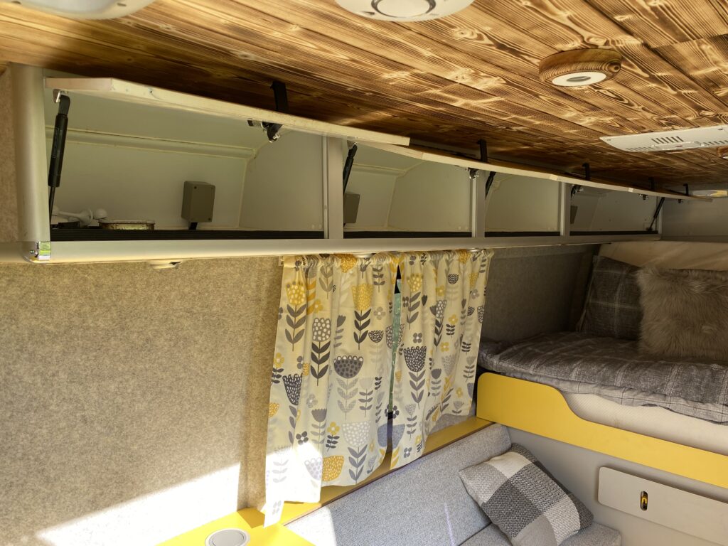 Low milage, freshly converted camper with fold up double bed | Quirky ...