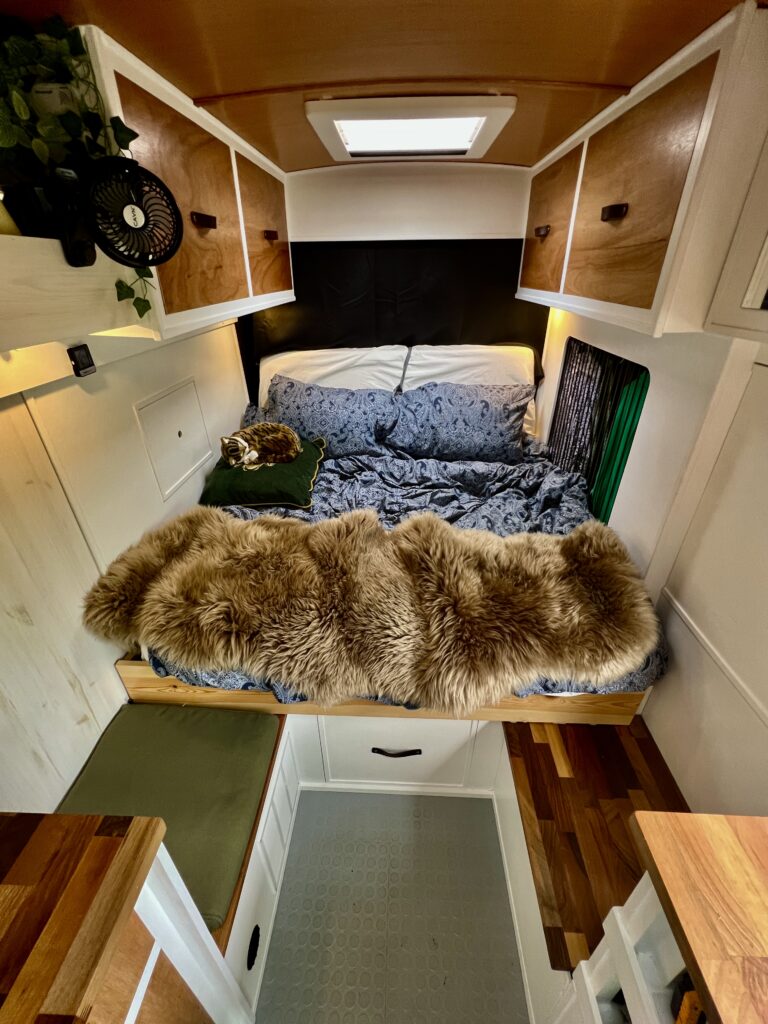 Beautiful Blue Stealth Campervan | Quirky Campers