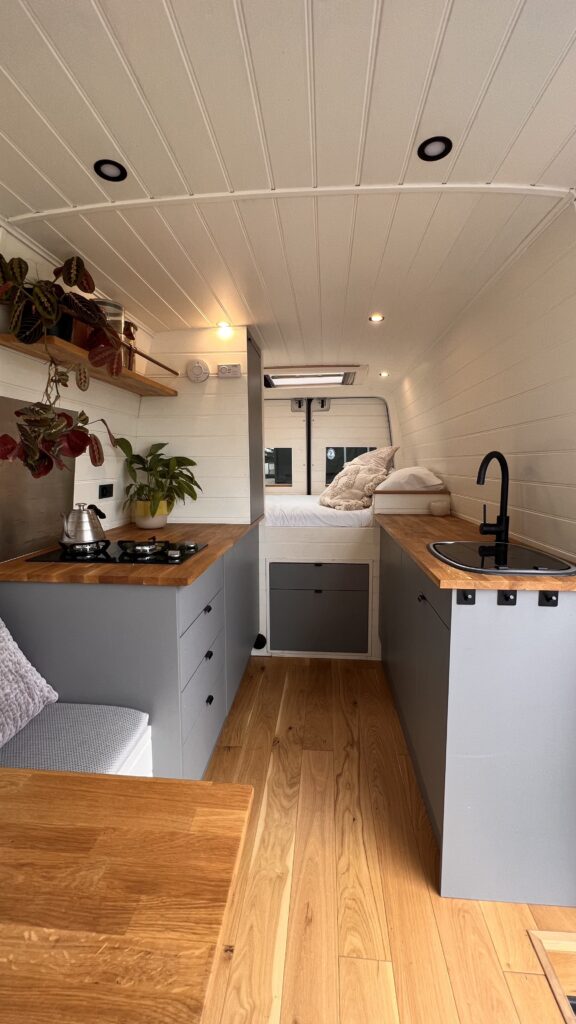 Stunning VW Crafter LWB off-grid home on wheels | Quirky Campers