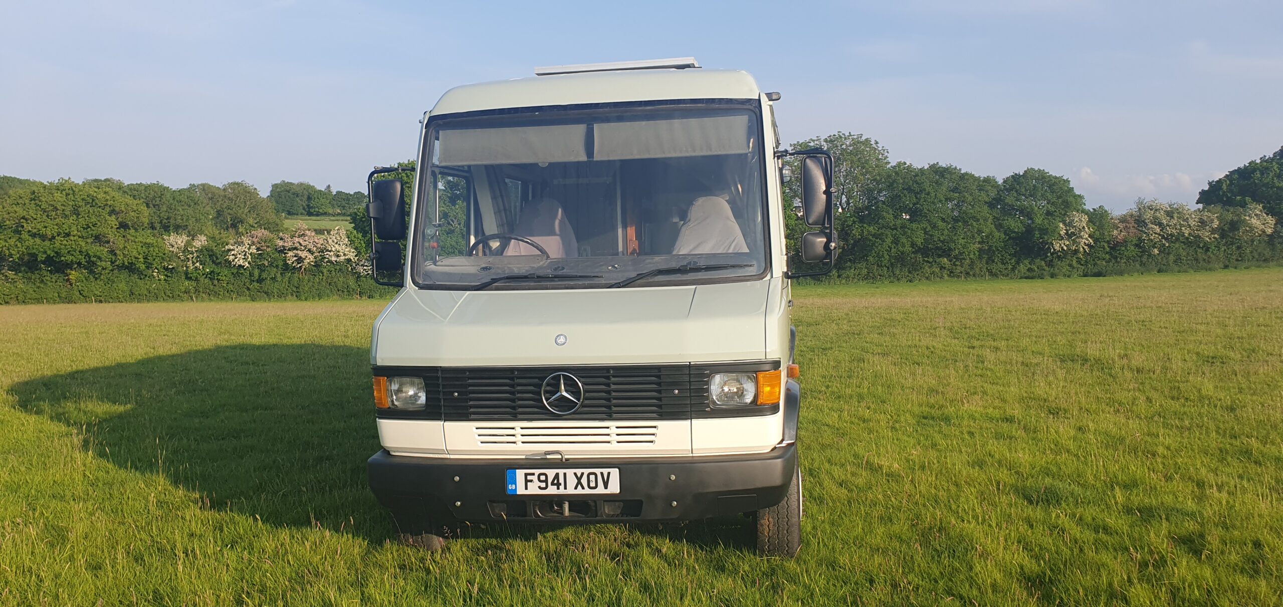 Beautiful and legendary Mercedes 709d campervan | Quirky Campers