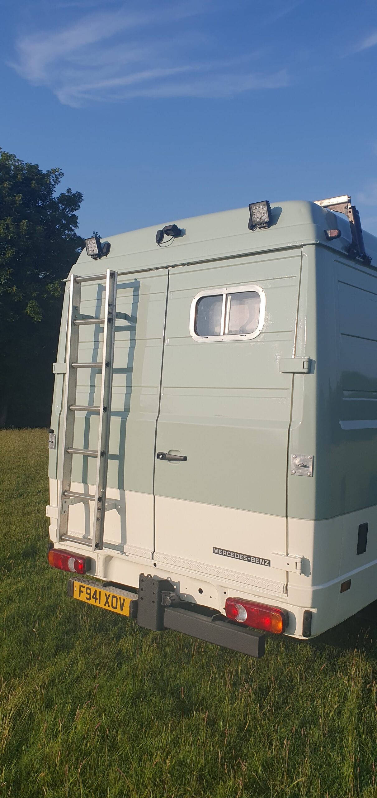 Beautiful and legendary Mercedes 709d campervan | Quirky Campers