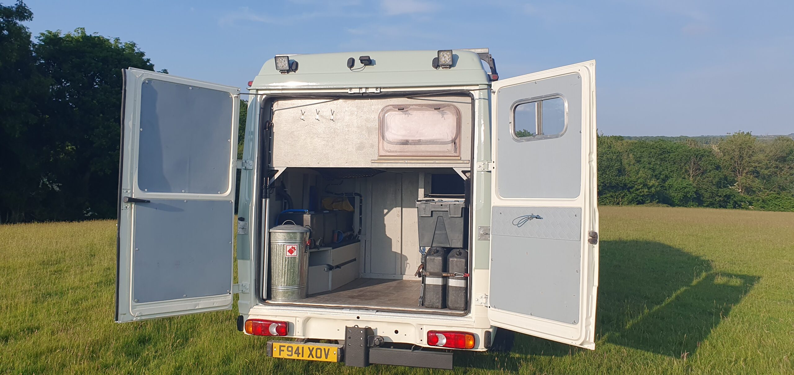 Beautiful and legendary Mercedes 709d campervan | Quirky Campers