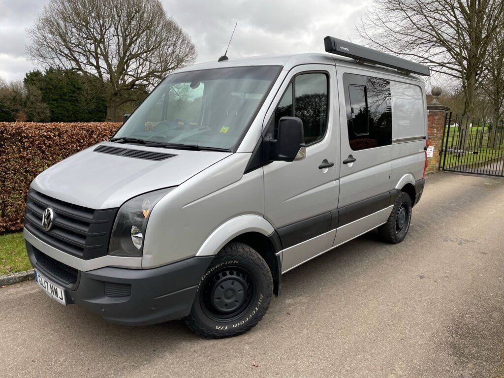 VW Crafter 21017 CR35 2.0 diesel swamper style camper van | Quirky Campers