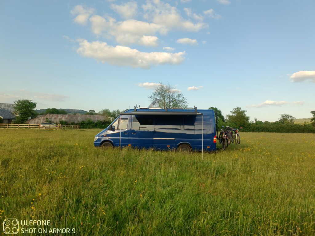 The Big Blue Van | Quirky Campers