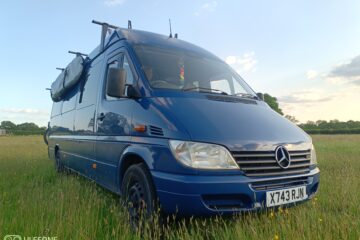 The Big Blue Van | Quirky Campers