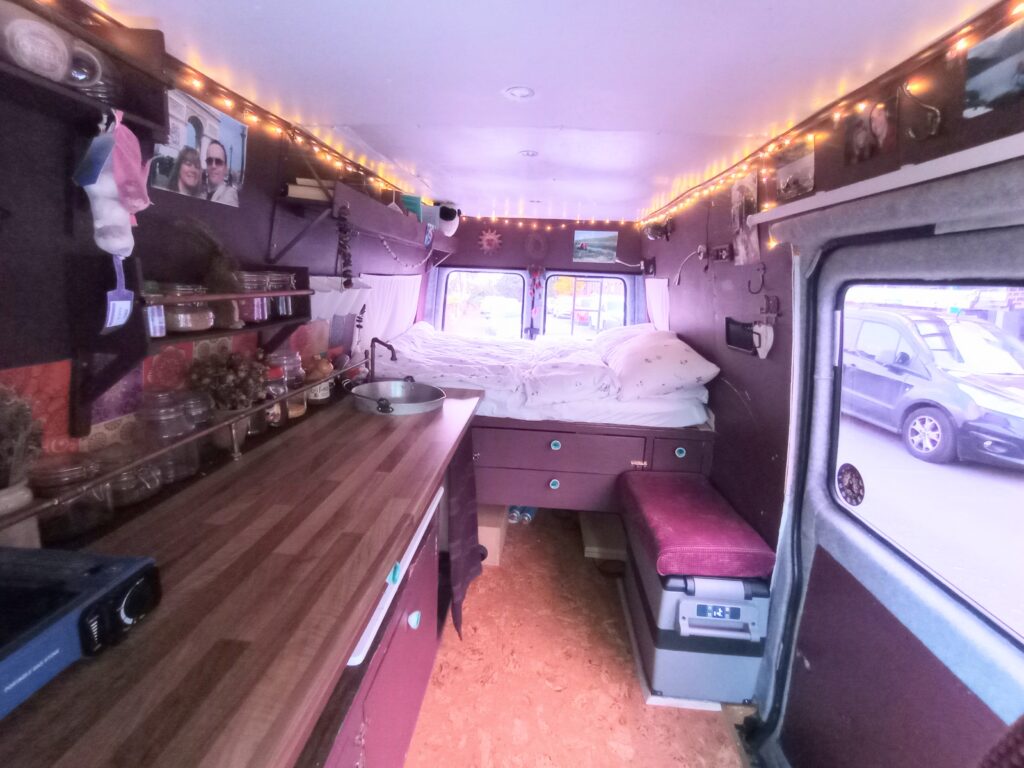MERCEDES SPRINTER 2002 OFF-GRID MWB CAMPERVAN | Quirky Campers