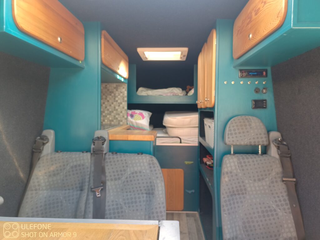 The Big Blue Van | Quirky Campers