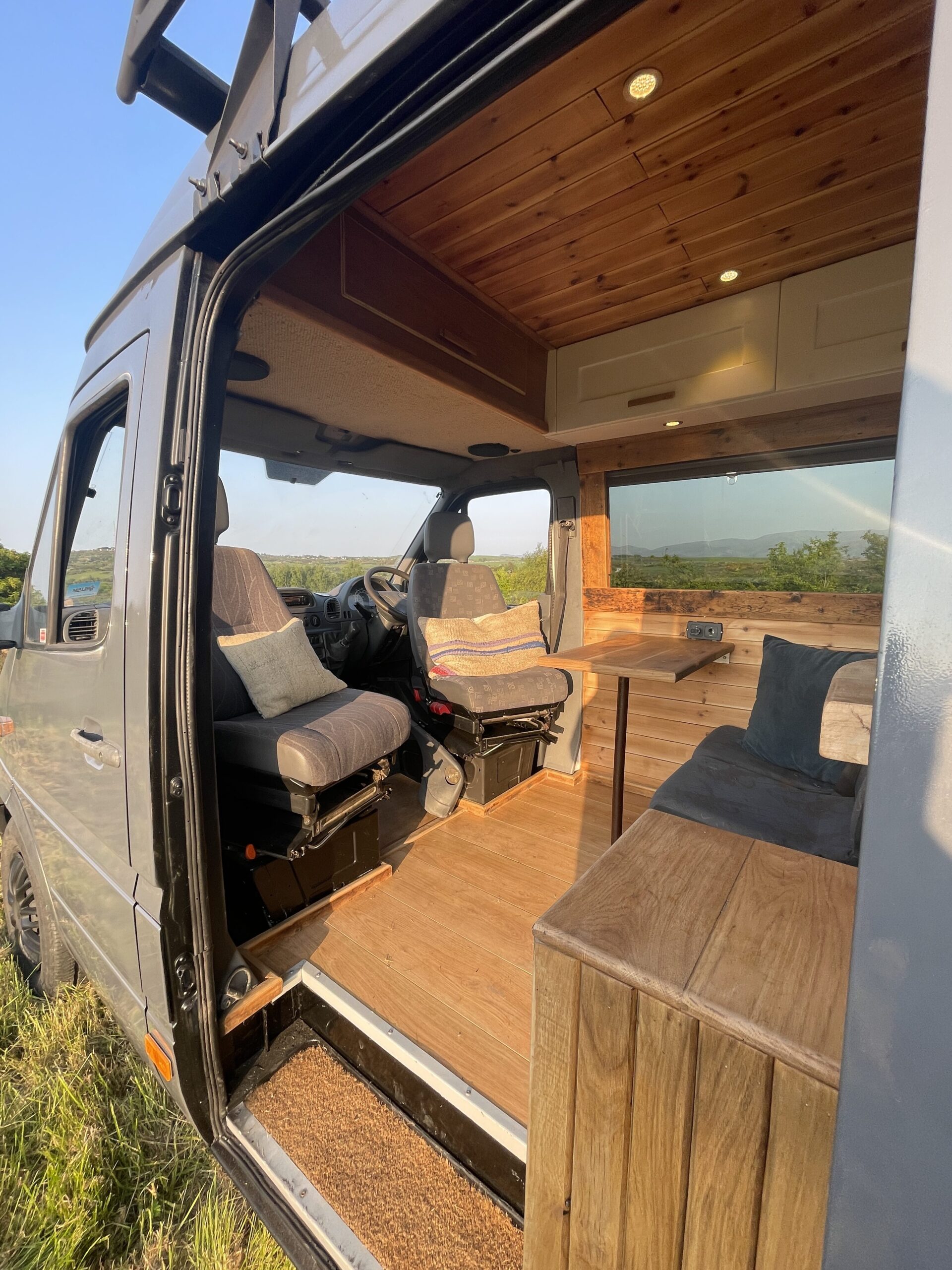 Bullet Proof Mercedes Sprinter LWB | Quirky Campers