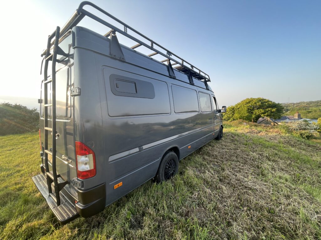 Bullet Proof Mercedes Sprinter LWB | Quirky Campers