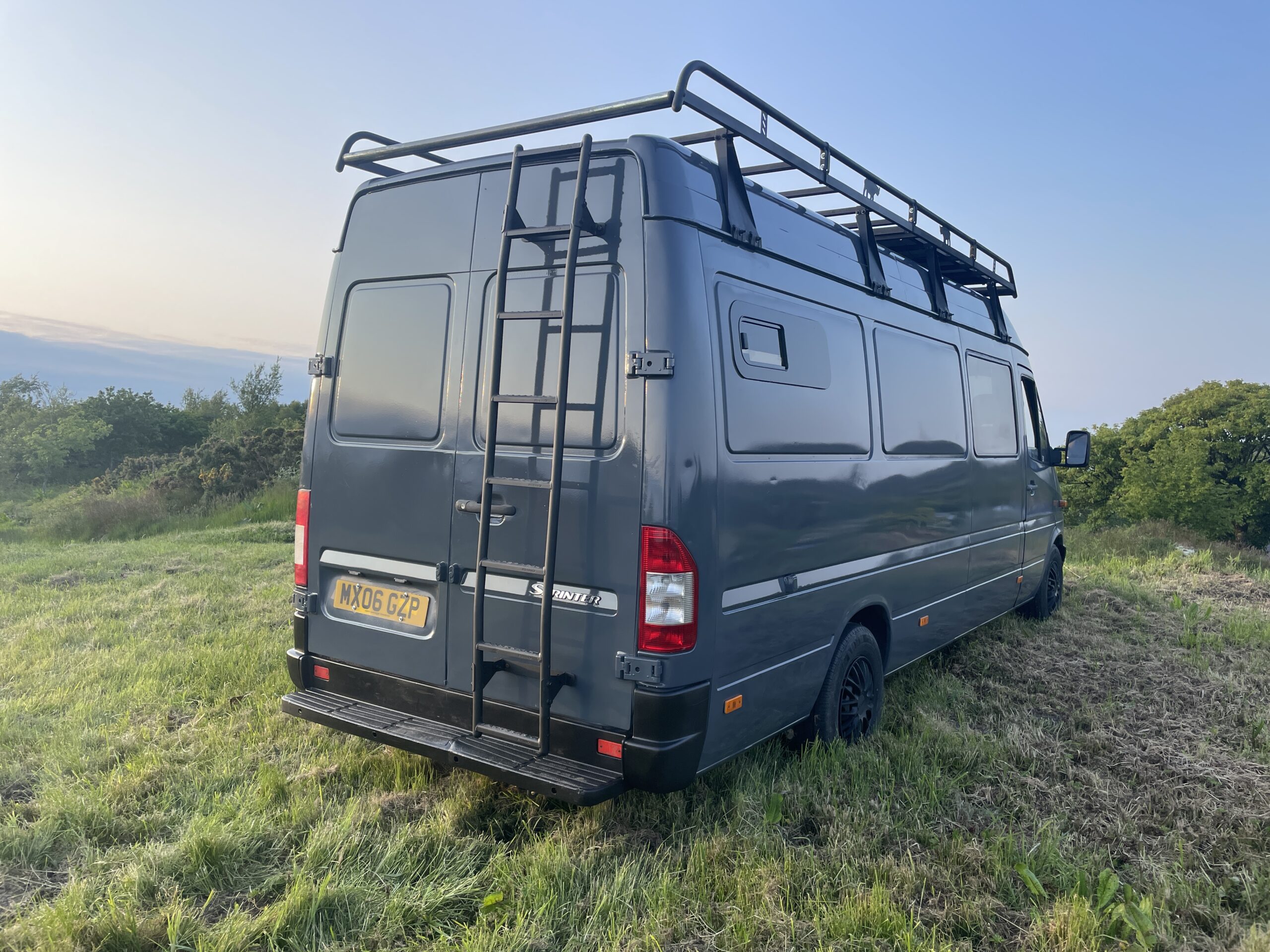 Bullet Proof Mercedes Sprinter LWB | Quirky Campers