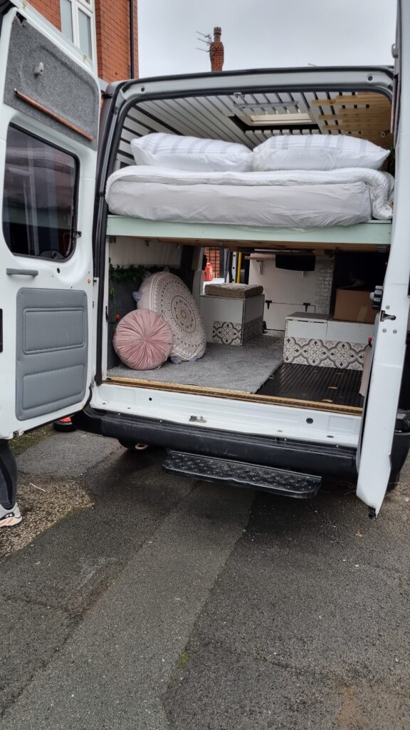 Delilah - Ford transit MK7 minibus campervan conversion | Quirky Campers