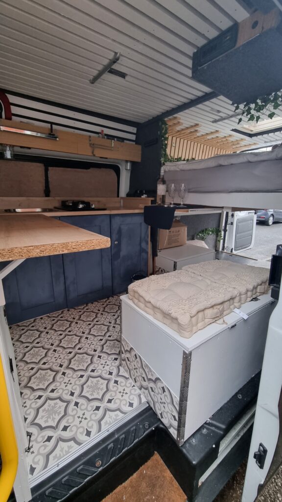 Delilah - Ford transit MK7 minibus campervan conversion | Quirky Campers