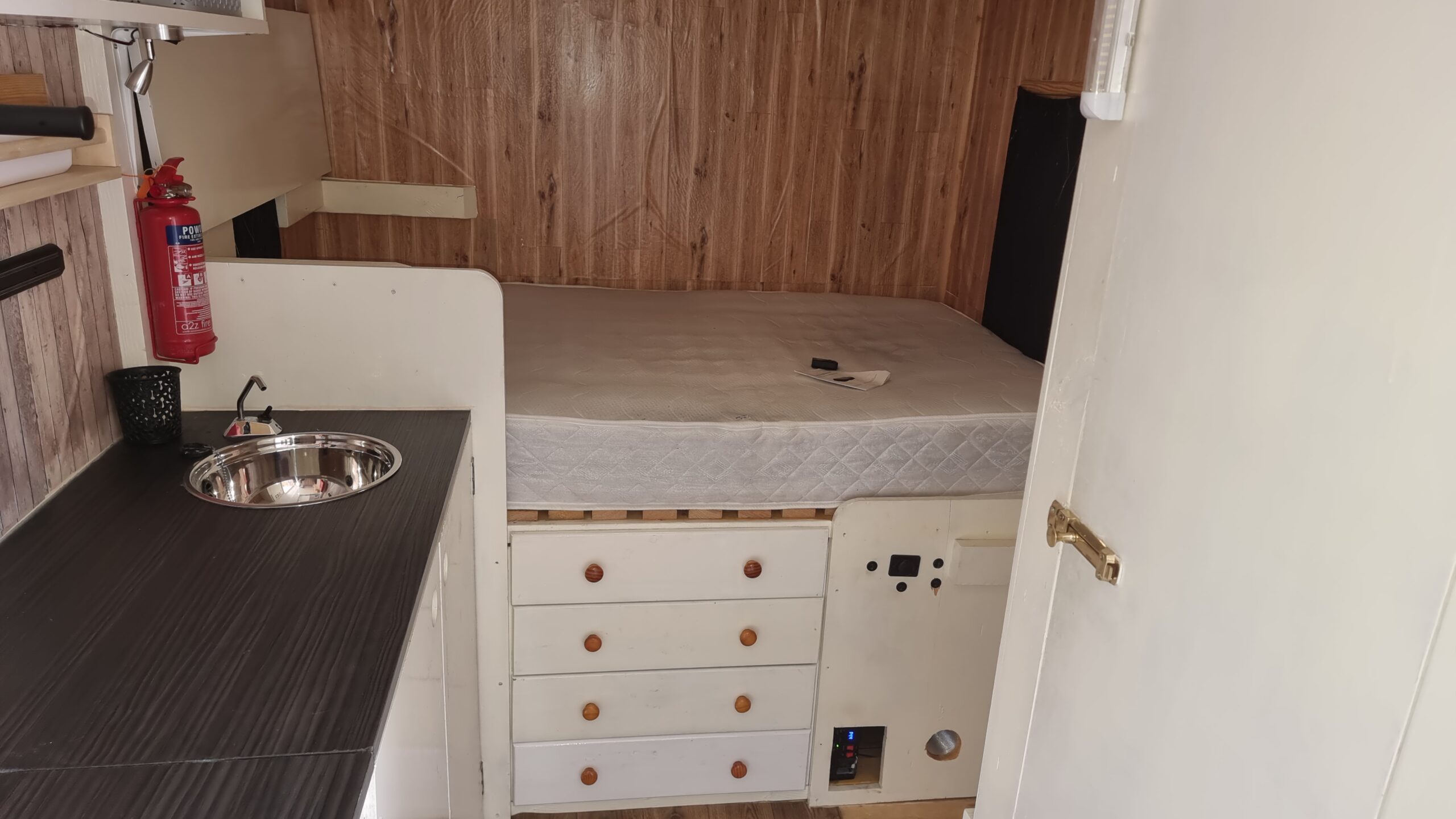 Ex prison service van conversion. Mot until 29.05.24 | Quirky Campers