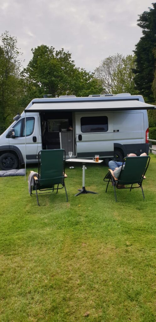 Off grid, self-contained race camper van | Quirky Campers