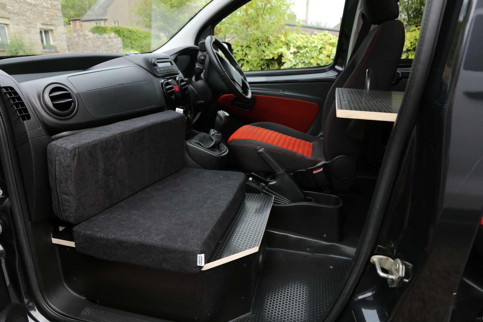 Fiat Qubo Trekking Micro-camper, complete camping package with day van ...