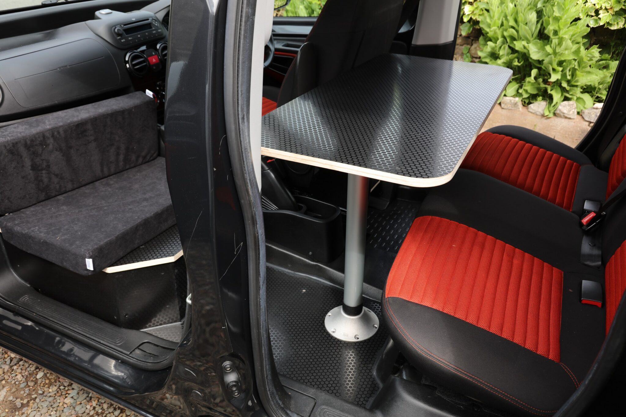 Fiat Qubo Trekking Micro-camper, complete camping package with day van ...