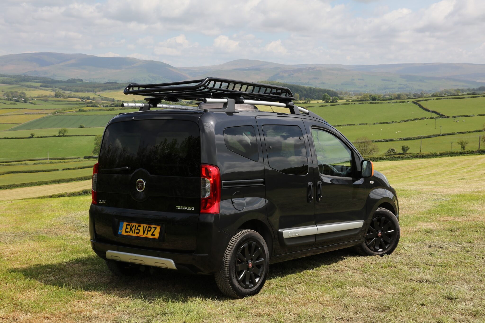 Fiat Qubo Trekking Micro-camper, complete camping package with day van ...