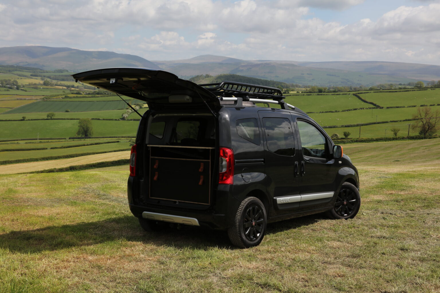 Fiat Qubo Trekking Micro-camper, complete camping package with day van ...